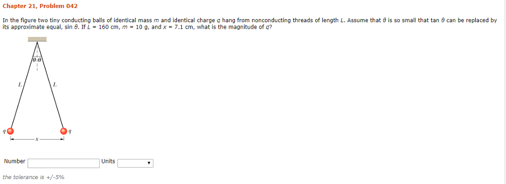 Solved Chapter 21, Problem 042 In the figure two tiny | Chegg.com