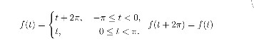 Solved a 2pi periodic function is defined as | Chegg.com