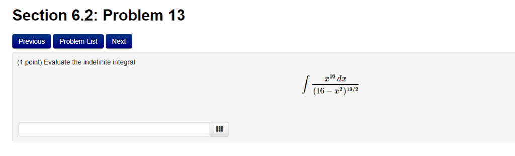 Solved Section 6.2: Problem 13 Previous Problem List Next (1 | Chegg.com