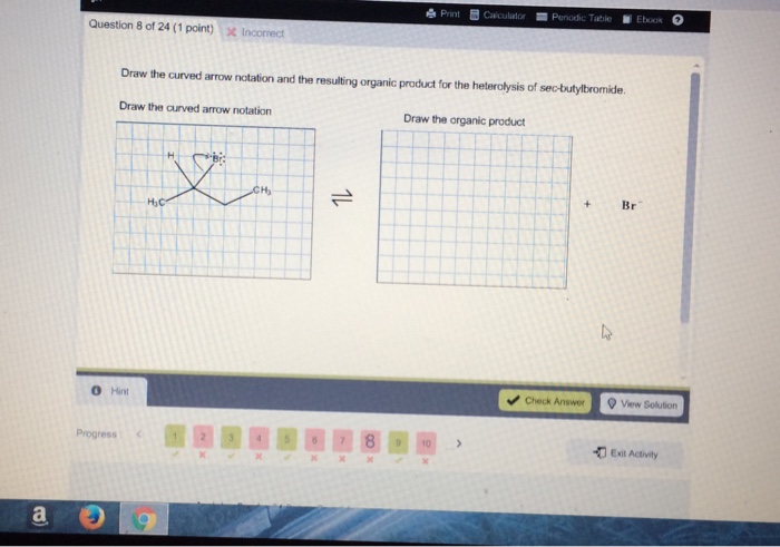 Solved Draw the curved arrow notation and the resulting | Chegg.com