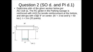 Solved Determine phi Mn of the given section below per AC | Chegg.com