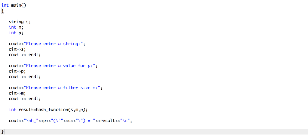 16.6 Homework 3b : Bloom Filter Spell Checker Using | Chegg.com