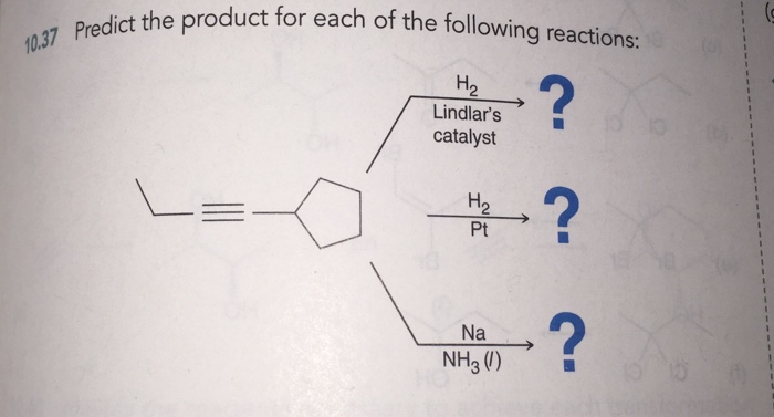 Solved Predict the product for each of the following | Chegg.com