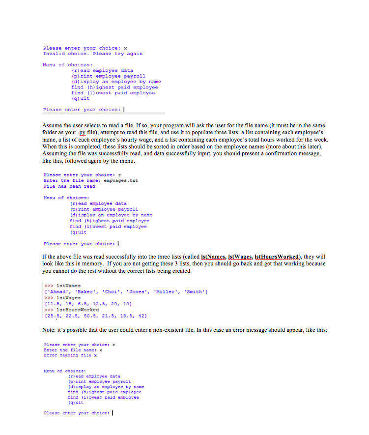 CIS 221 Module 5 (Ch6&13 PA) Employee Payroll Summary | Chegg.com