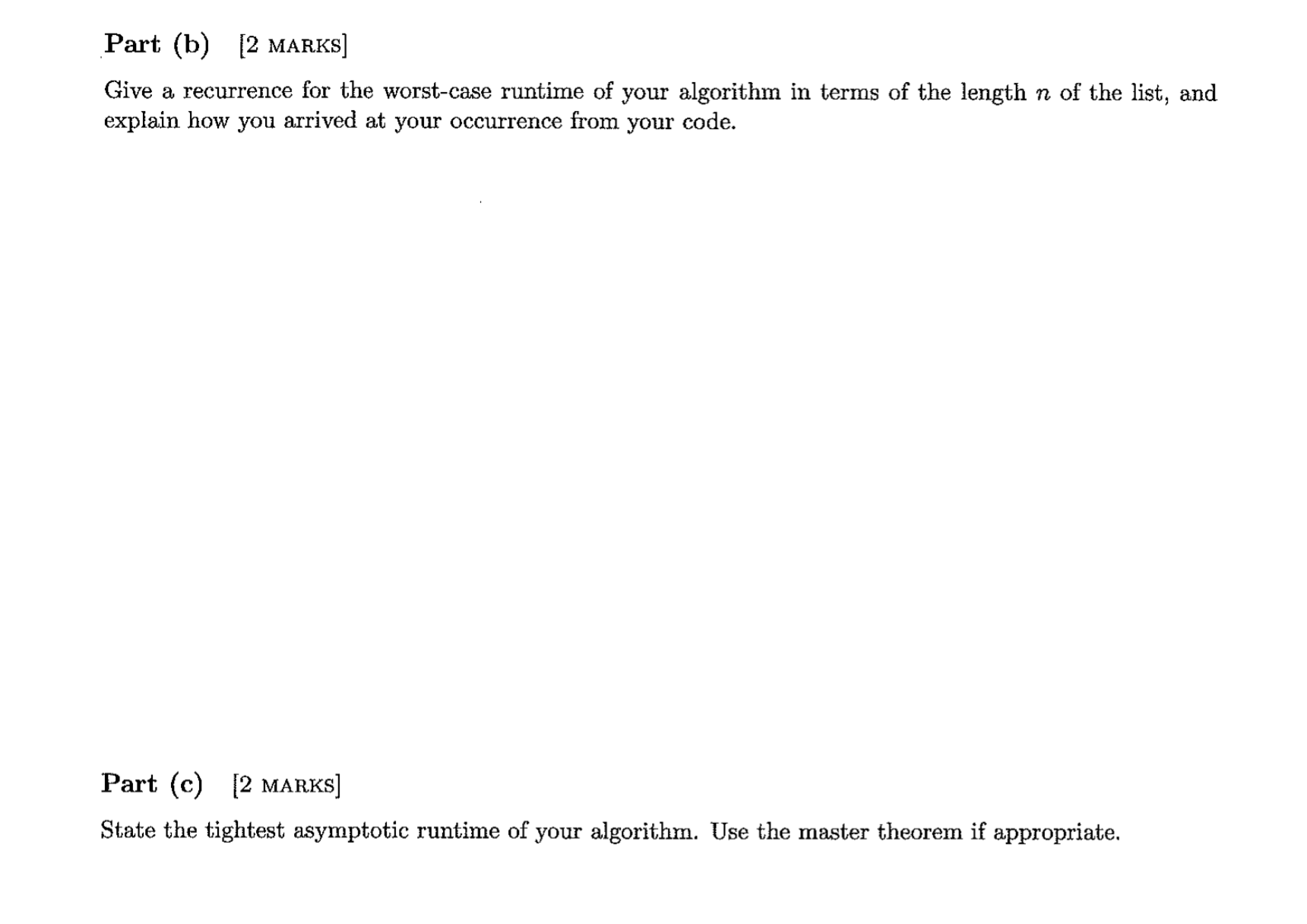 Solved Develop a divide-and-conquer algorithm that returns | Chegg.com