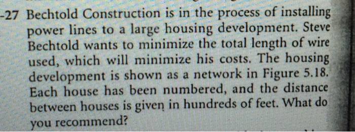 Solved Bechtold Construction is in the process of installing | Chegg.com