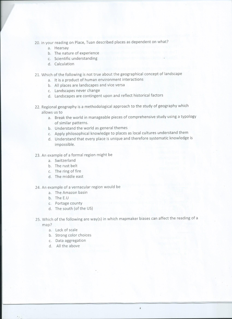 Solved Please write down the correct answer to all | Chegg.com