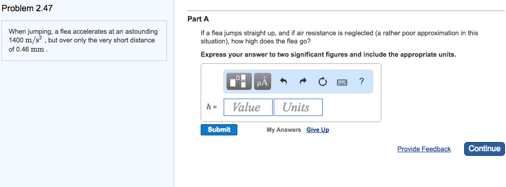 Solved When jumping, a flea accelerates at an astounding | Chegg.com