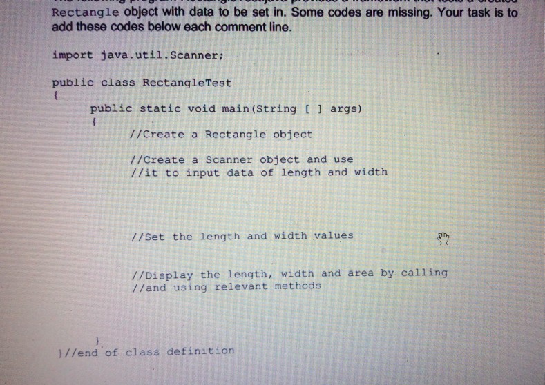 Solved Question 2 5 Marks The following codes define a Java | Chegg.com