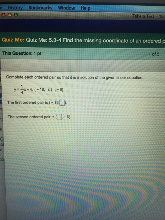 Solved Complete each ordered pair so that it is a solution | Chegg.com