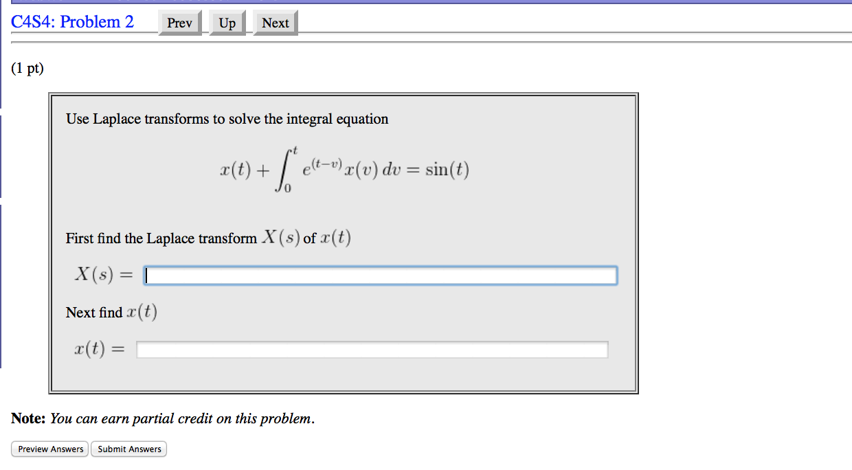 Use Laplace transforms to solve the integral equation | Chegg.com