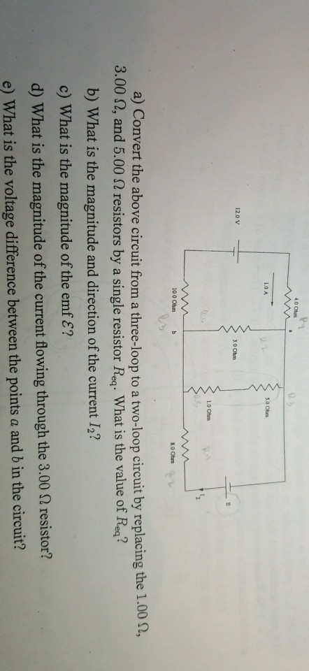 Solved S0 Ohm 120 V 100ohm B A Convert The Above Circuit 