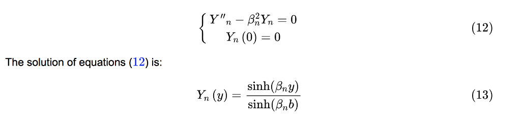 Solved Solve (12 ) to obtain the solutions given in (13), | Chegg.com