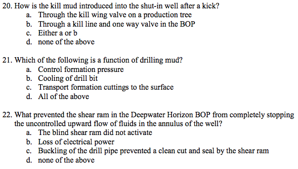 Solved How is the kill mud introduced into the shut-in well | Chegg.com