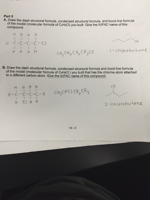Solved Draw the dash structural formula, condensed | Chegg.com
