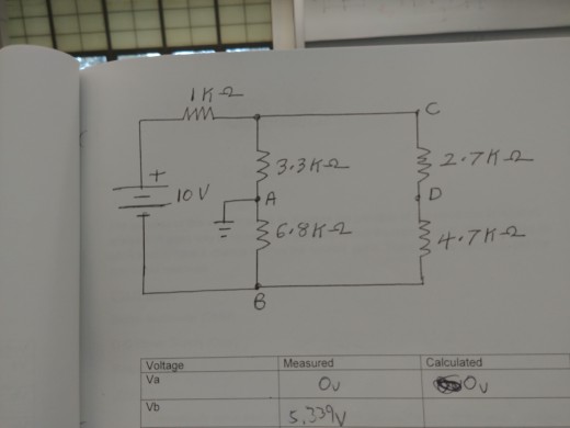 Solved How do you solve for Va Vb Vc Vd Vab Vbc Vad | Chegg.com