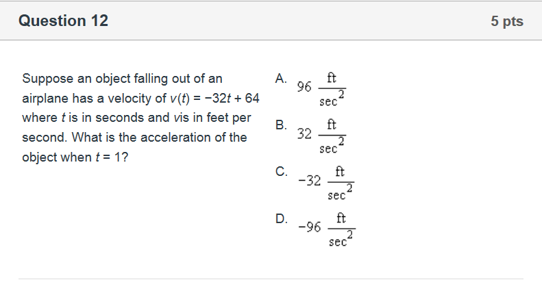 Solved Suppose An Object Falling Out Of An Airplane Has A