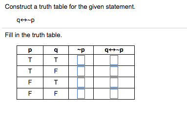 Solved Use a truth table to determine whether the statement | Chegg.com