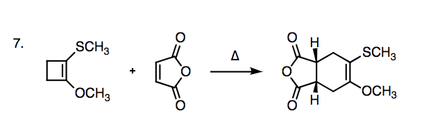 Solved SCH3 7. SCH3 OCH3 OCH3 | Chegg.com