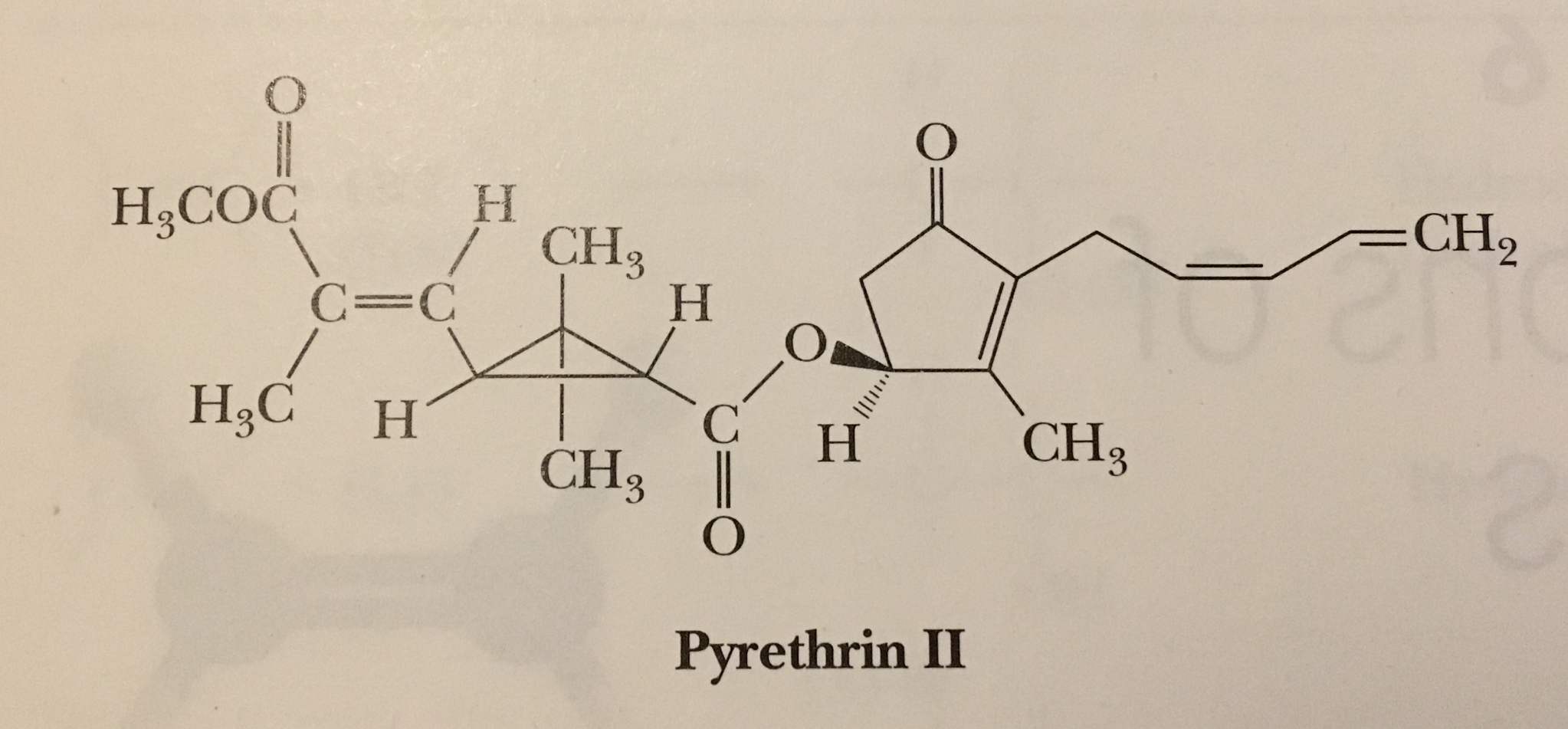 Solved Propose a synthesis of Pyrethrin II. You can use any | Chegg.com