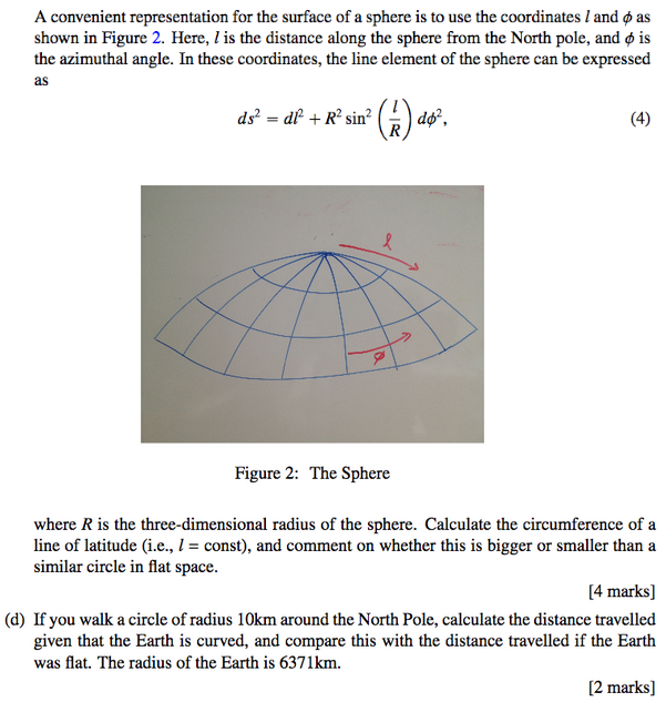 Solved A convenient representation for the surface of a | Chegg.com