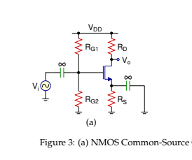 Solved 1. Using the 2N7000 NMOS transistor, design the | Chegg.com