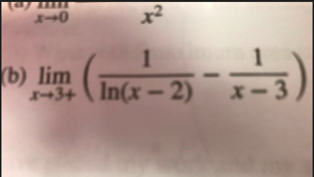 Solved Find the following limit: lim_x rightarrow 3+ | Chegg.com