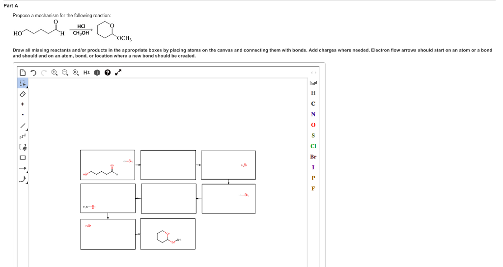 Solved Propose a mechanism for the following reaction: Draw | Chegg.com