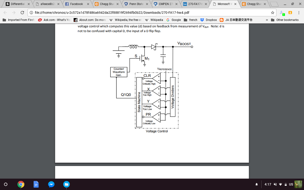 3) Design of a switching power converter PART I. | Chegg.com