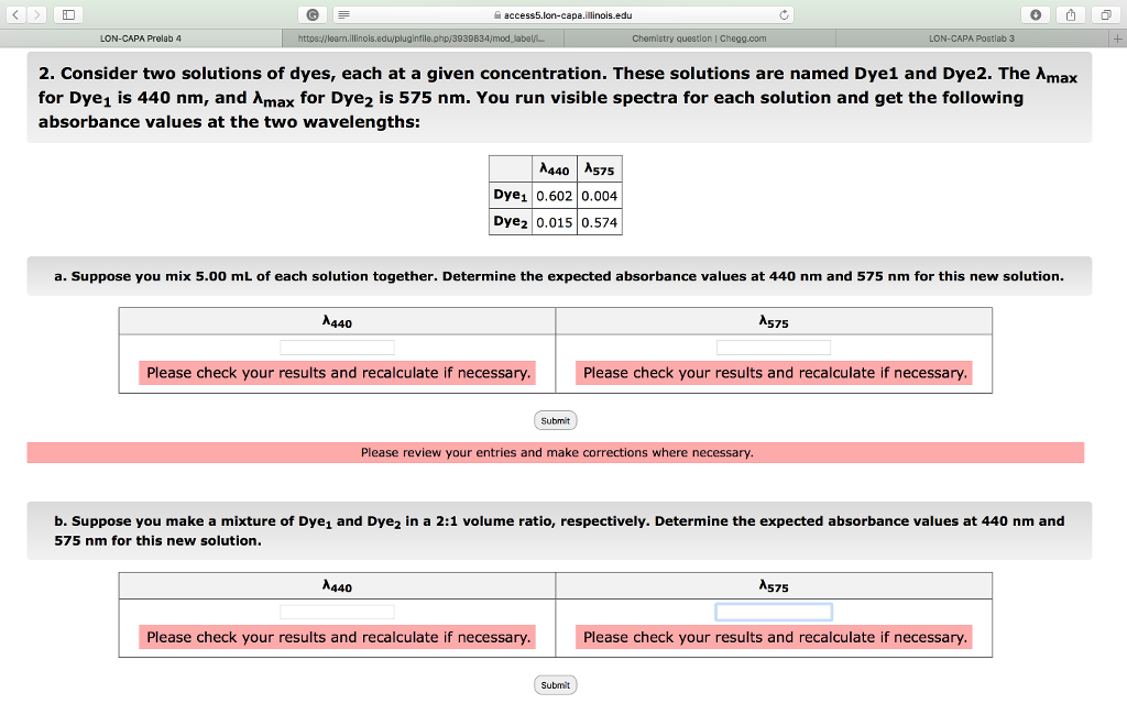 Solved ID access5.lon-capa.illinois.edu 0山 LON-CAPA Prelab 4 | Chegg.com
