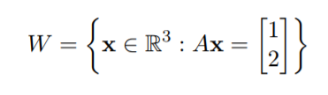 Solved Let A be a fixed 2 × 3 matrix. Prove that the set is | Chegg.com
