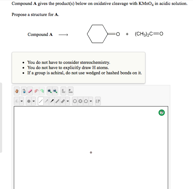 Solved Compound A gives the product(s) below on oxidative | Chegg.com