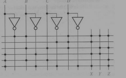 Solved The internal connection diagram for a PLA is given | Chegg.com