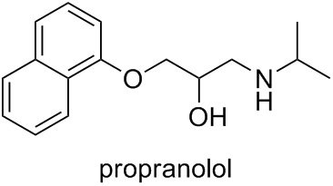 Solved What are the functional groups of Propranolol. | Chegg.com