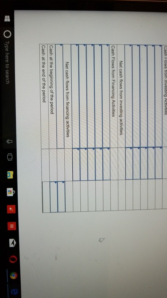 Solved Problem 11-2B Basic format for the statement of cash | Chegg.com