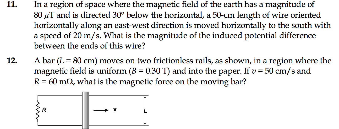 Solved In a region of space where the magnetic field of | Chegg.com