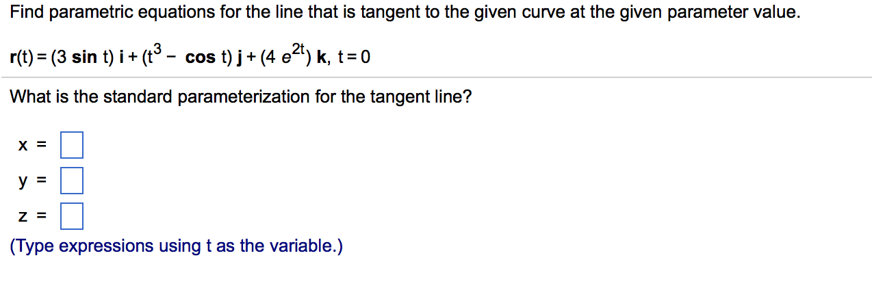 Solved Find parametric equations for the line that is | Chegg.com
