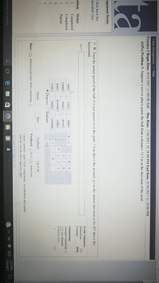 Solved Class Management Help Practice 5 Begin Date: | Chegg.com