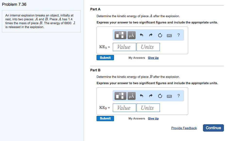 Solved An internal explosion breaks an object, initially at | Chegg.com