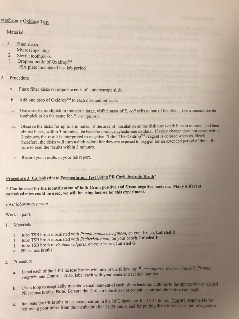 Solved OXYGEN REQUIREMENTS Use the information provided in | Chegg.com