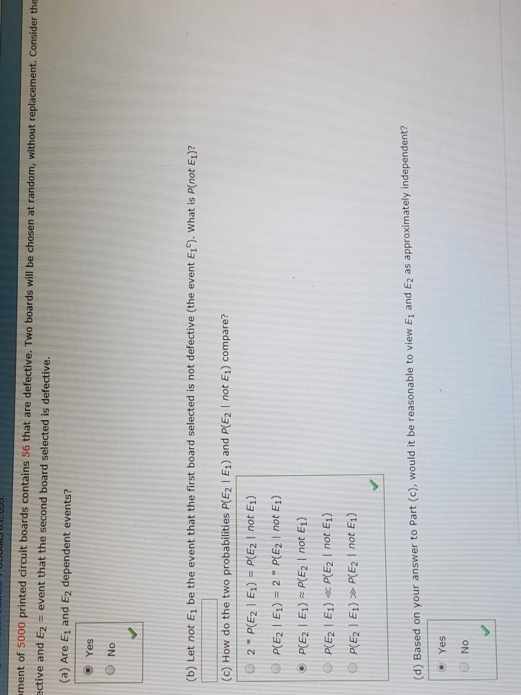 Solved ment of 5000 printed circuit boards contains 56 that | Chegg.com