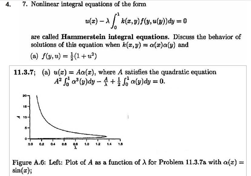 4 7 Nonlinear Integral Equations Of The Form Are
