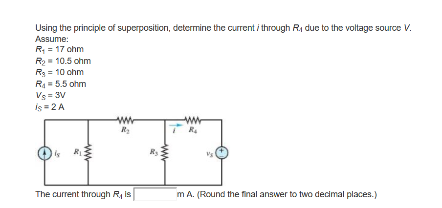 Solved Using the principle of superposition, determine the | Chegg.com