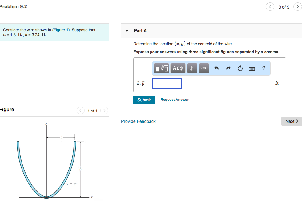 Solved Consider the wire shown in (Figure 1). Suppose that a | Chegg.com