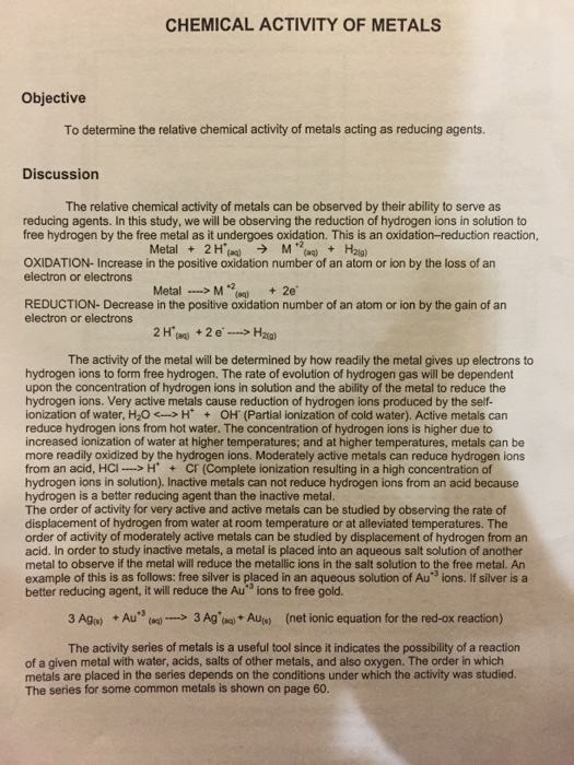 Solved 1. Define reduction and give an example of reduction. | Chegg.com