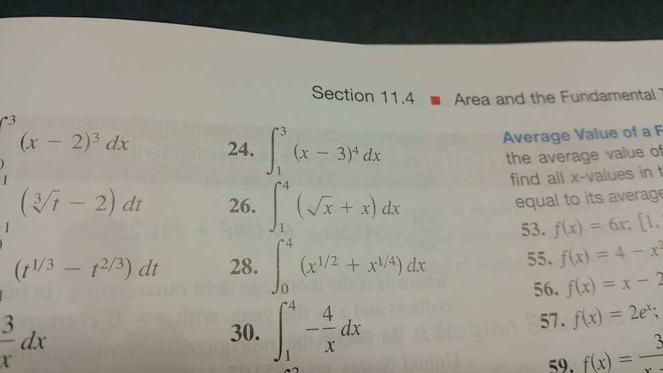 Solved 4 Evaluating a Definite Integral In Exercises 17-38 | Chegg.com