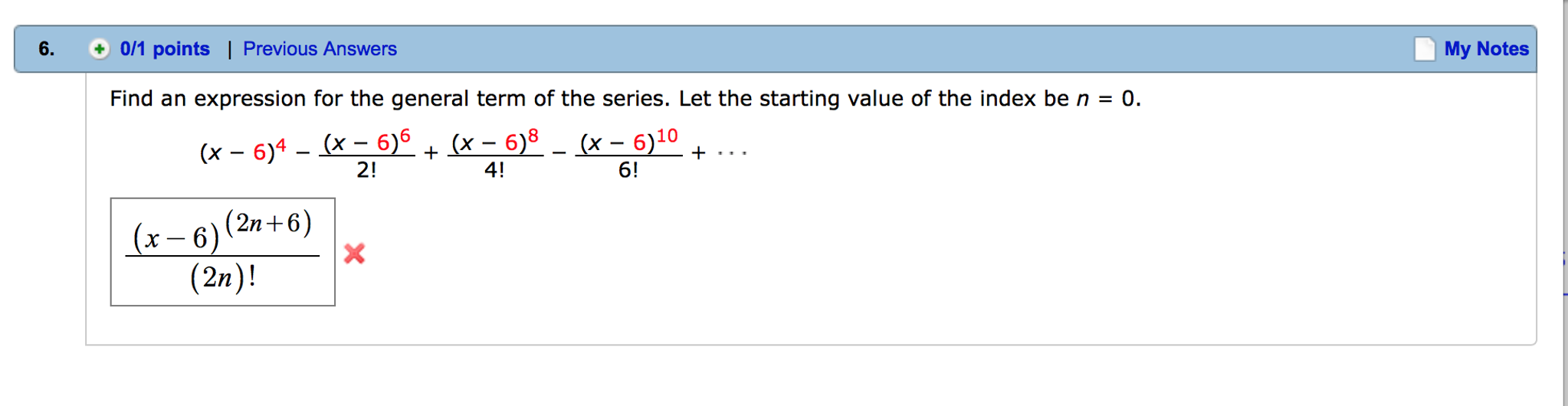 Solved Find an expression for the general term of the | Chegg.com