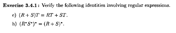 Solved Exercise 3.4.1: Verify the following identities | Chegg.com