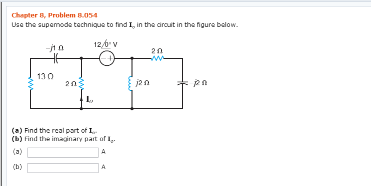 Solved Use the supernode technique to find Io in the circuit | Chegg.com