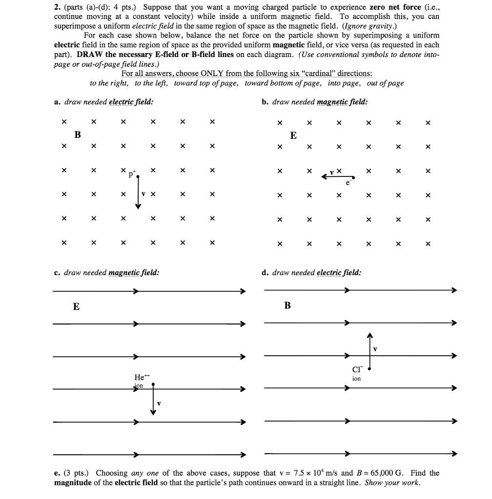 Solved Suppose That You Want A Moving Charged Particle To Chegg solved-suppose-that-you-want-a-moving-charged-particle-to-chegg